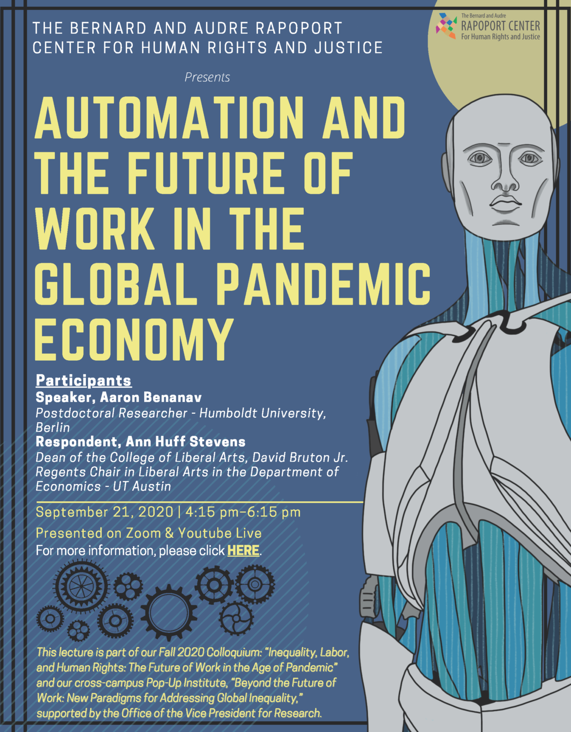 Rapoport Center for Human Rights and Justice | Aaron Benanav ...