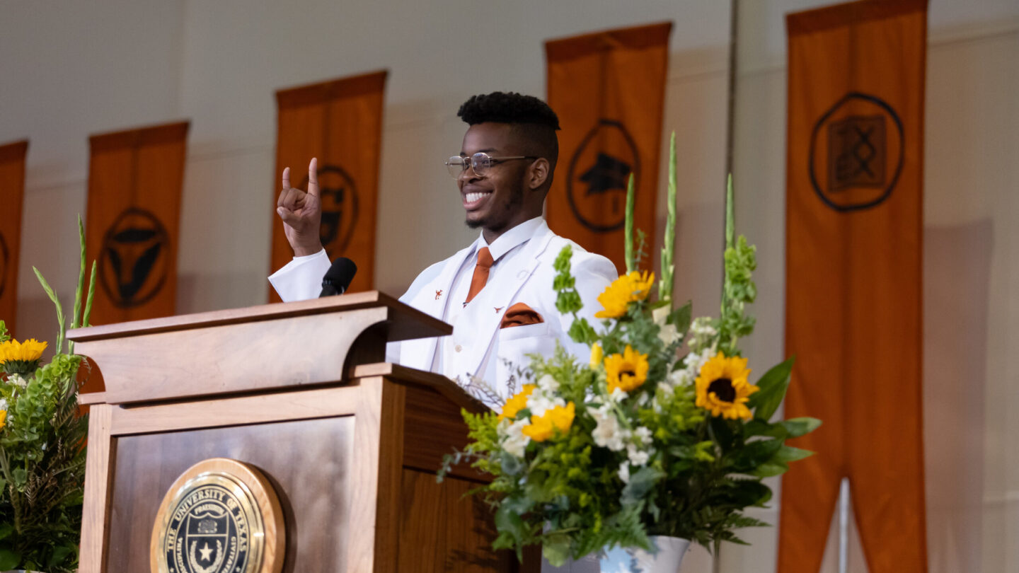 Permanent Class President Jason Onyediri Addresses Classmates at 2023 ...