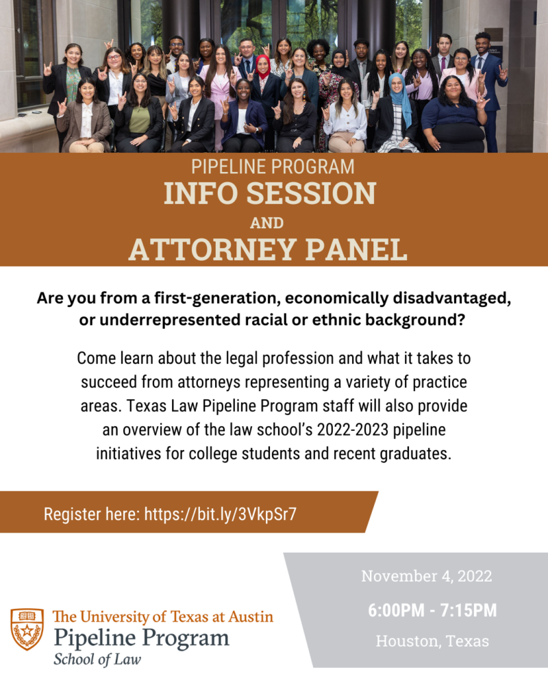 Your Journey to Law School Starts Here | Pipeline Program | Texas Law